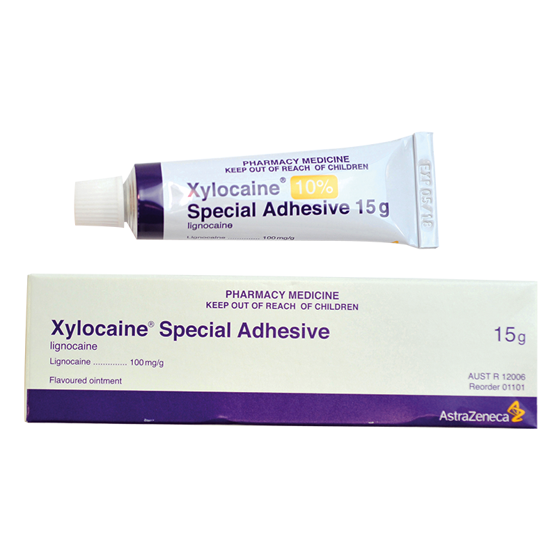 Xylocaine - Special Adhesive (10%) – Independent Dental Supplies