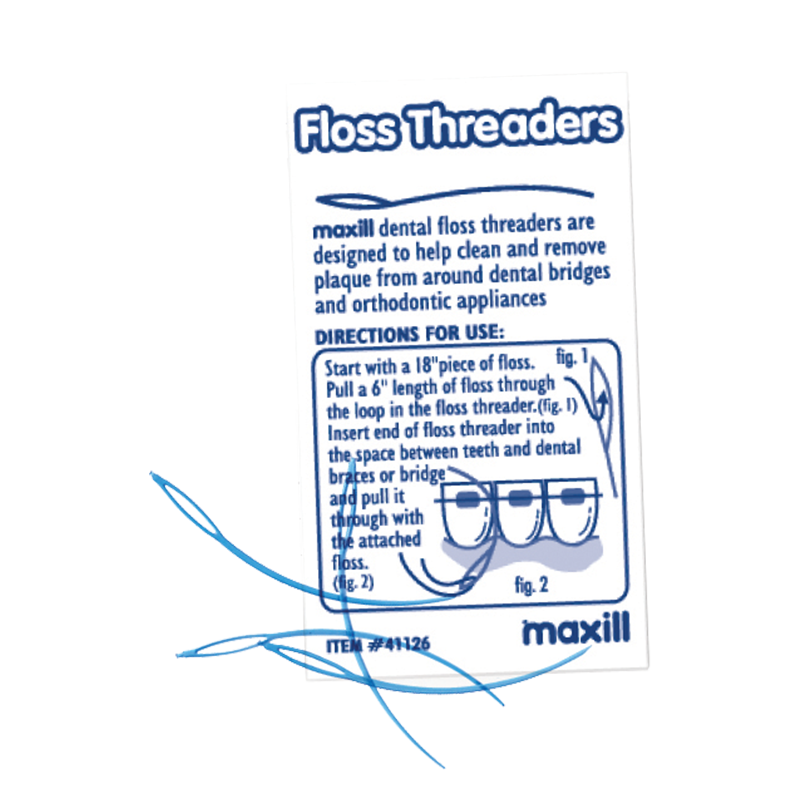 Floss Threaders – Independent Dental Supplies