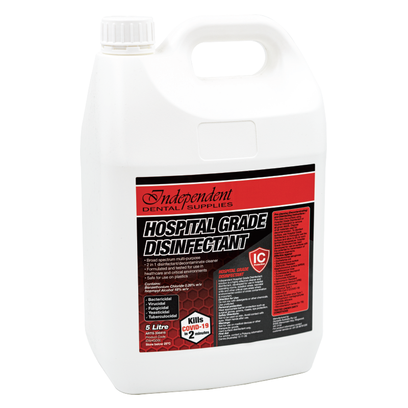 Hospital Grade Disinfectant – Independent Dental Supplies