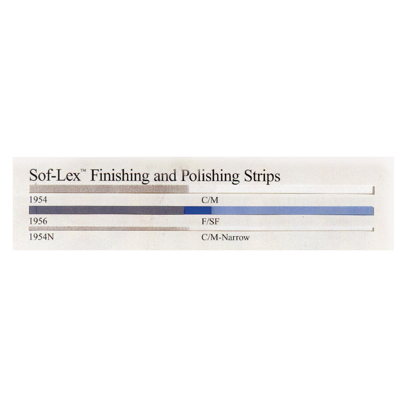 SofLex - Finishing & Polishing Strips – Independent Dental Supplies