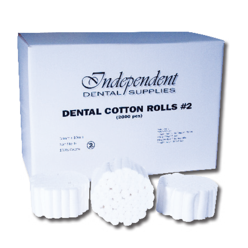 Cotton Rolls #2 **BUY 5 THE SAME, GET 1 FREE** – Independent Dental ...